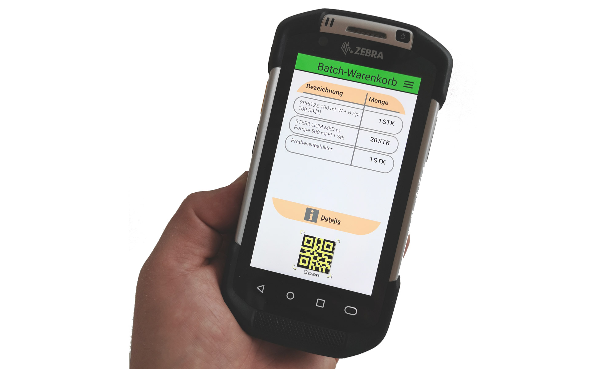 Scannen und Bestellen, clevere Materialbewirtschaftung für die Praxis